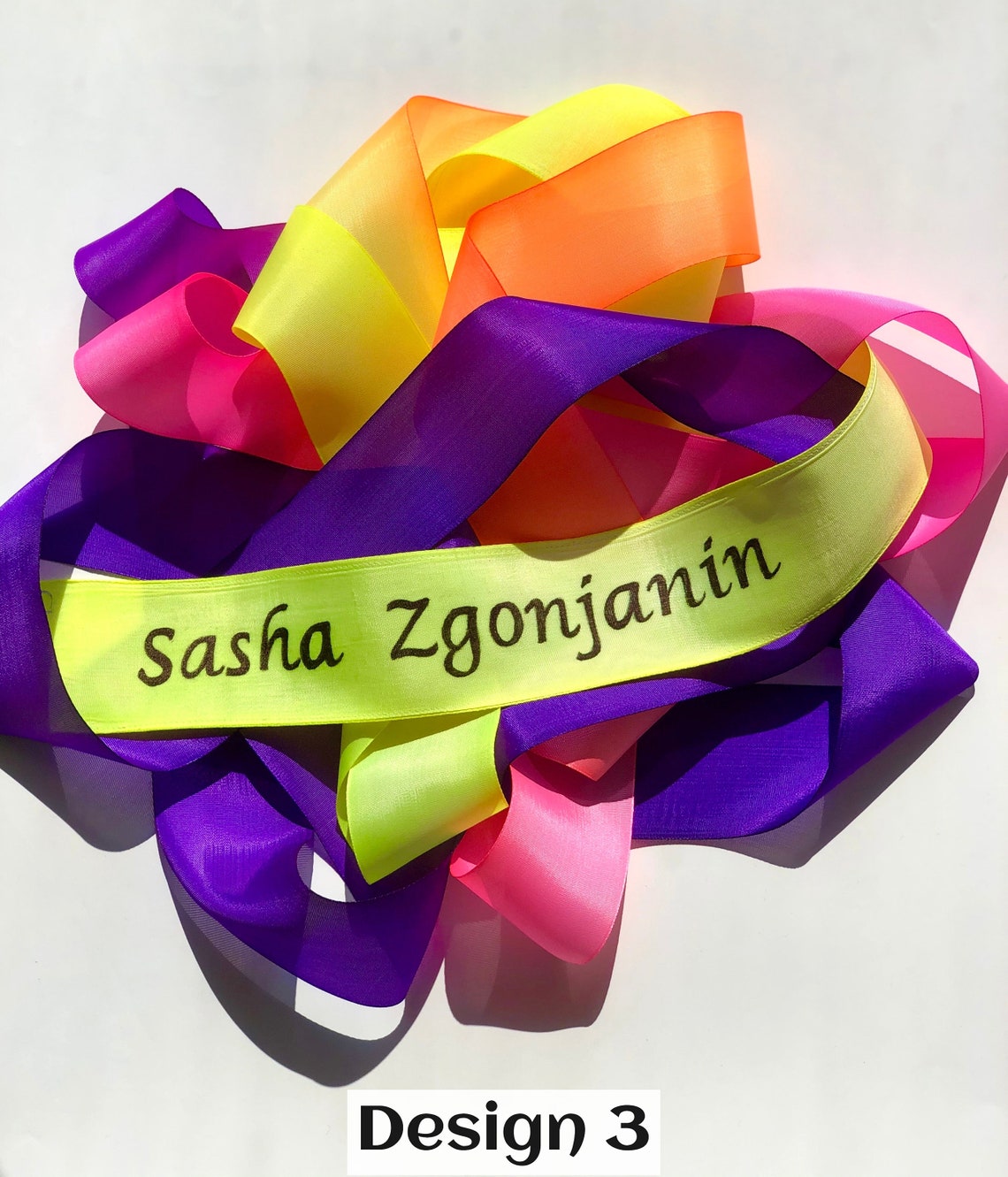 Rhythmic Gymnastics Ribbon. RG Ribbon Design Decorating - Etsy