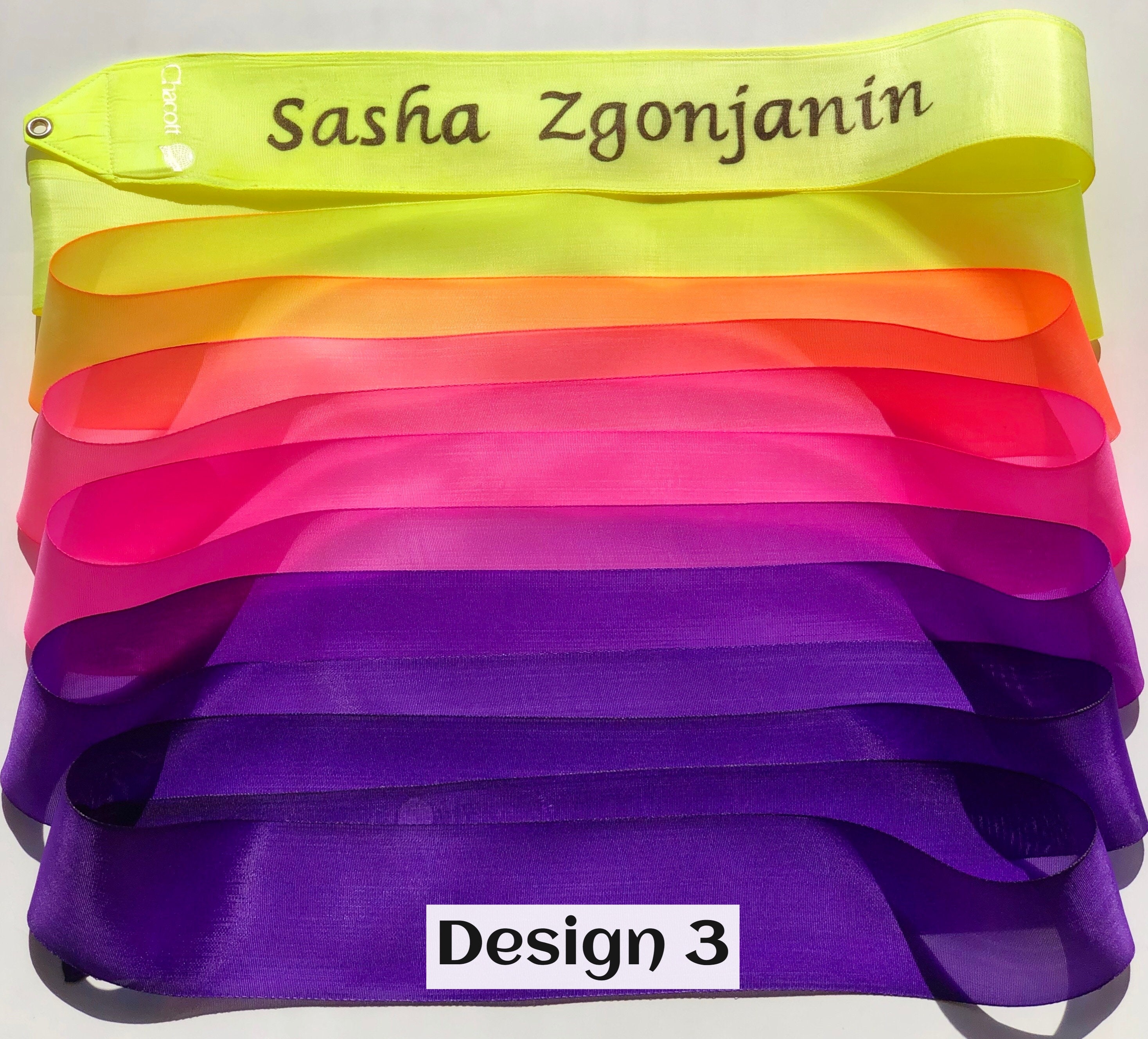 Rhythmic Gymnastics Ribbon. RG Ribbon Design, Decorating, Painting ...