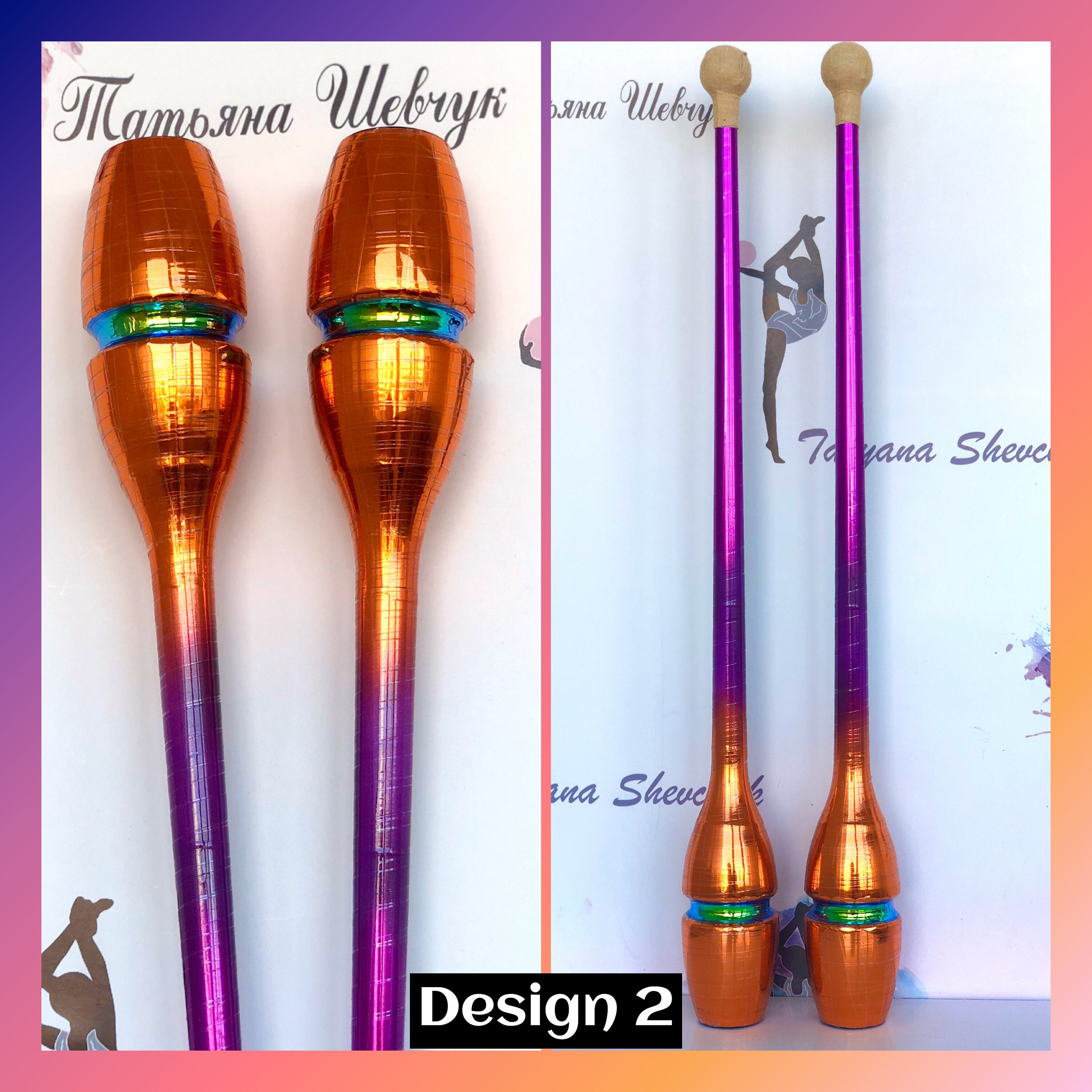 Rhythmic Gymnastics Clubs. RG Clubs Decorating Matching Your - Etsy