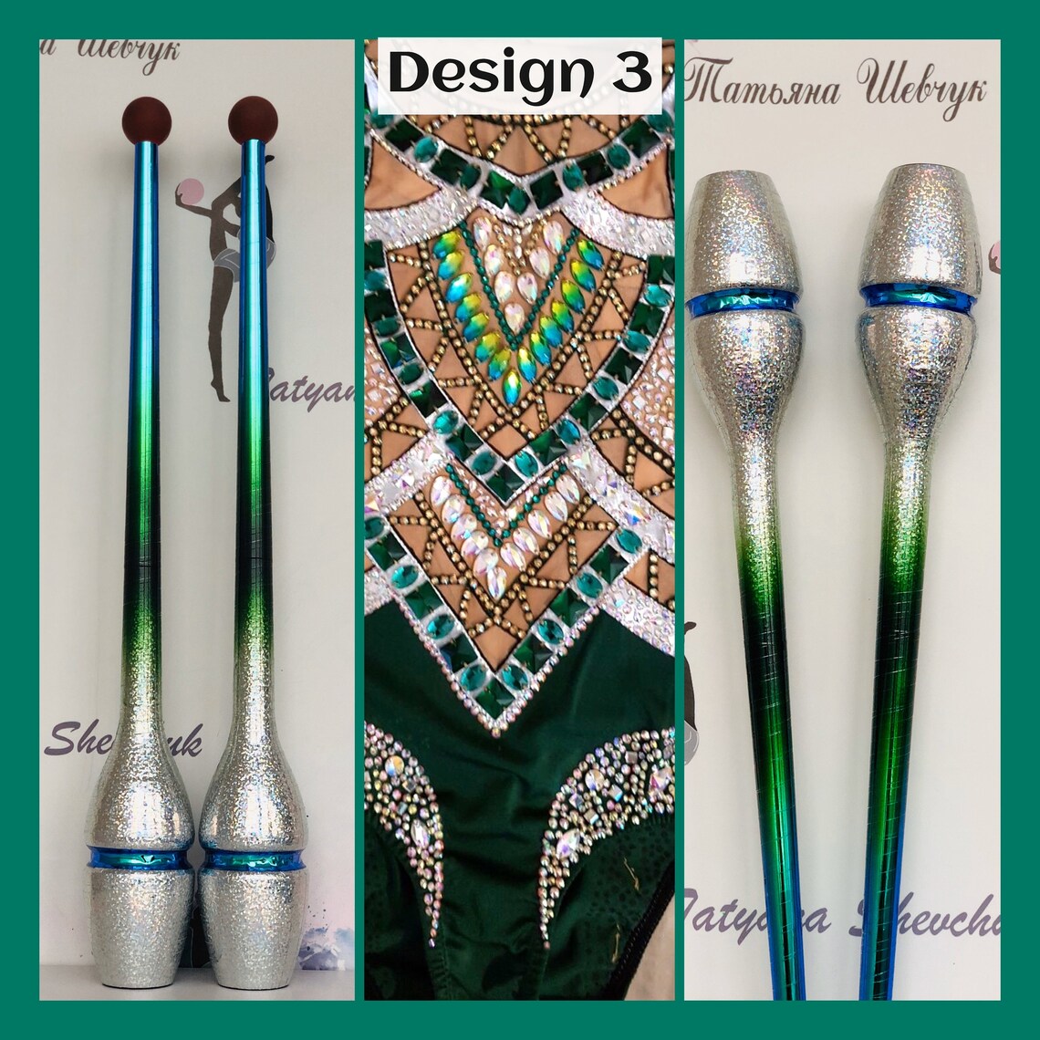 Rhythmic Gymnastics Clubs. RG Clubs Decorating Matching Your - Etsy