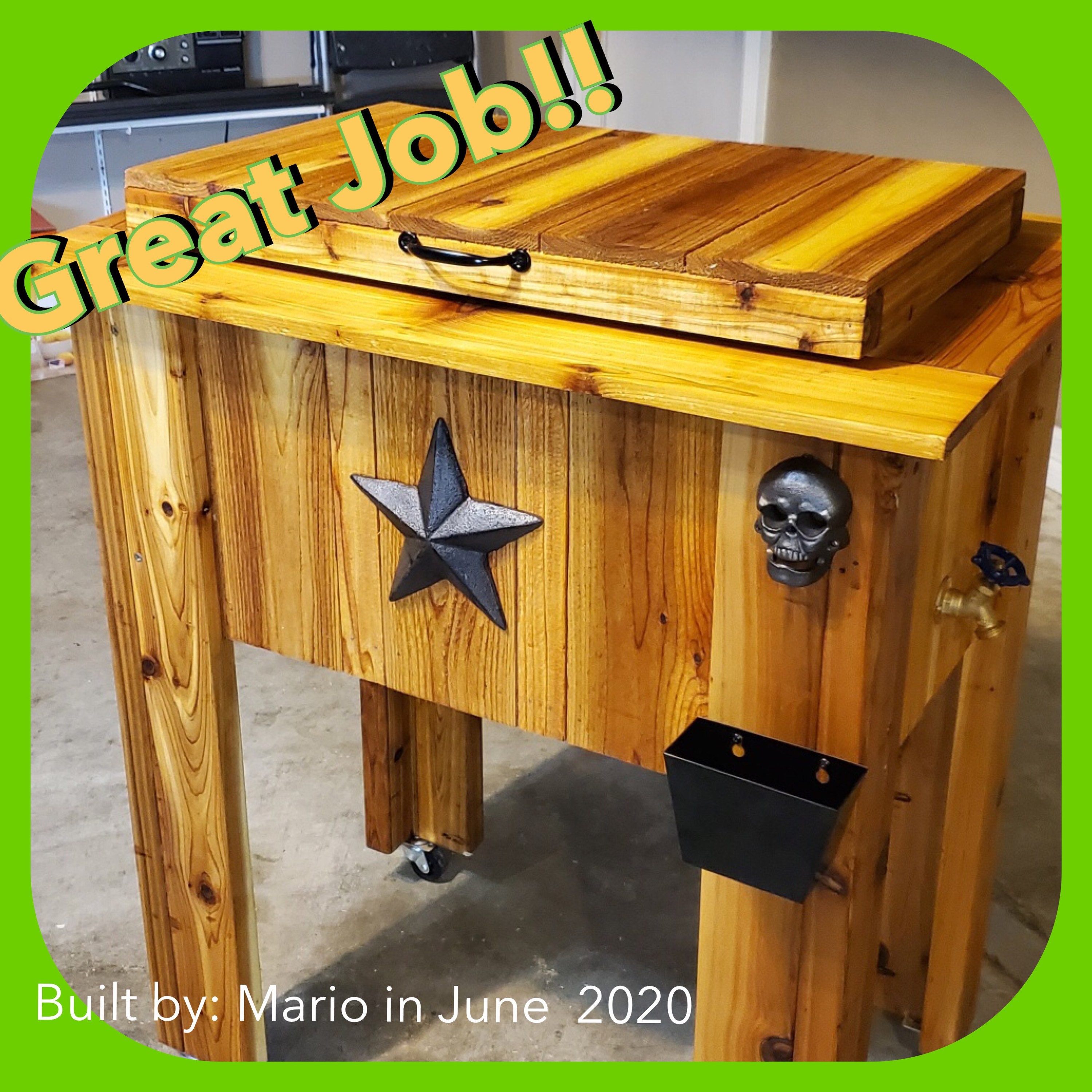 Cedar Cooler Box Build Plans | Woodworking Plans | Woodworking Projects ...