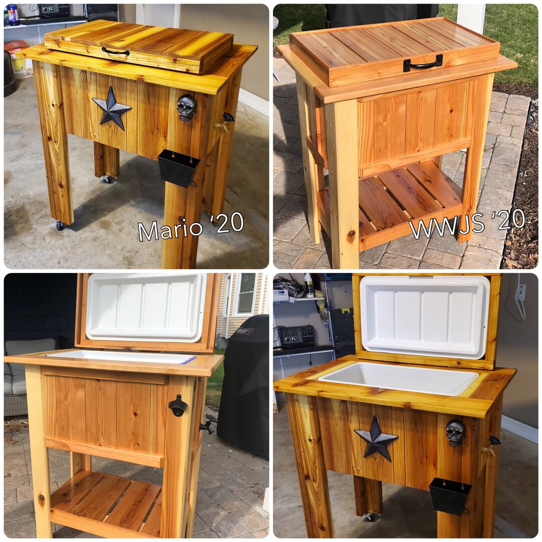 Cedar Cooler Box Build Plans Woodworking Plans Digital - Etsy