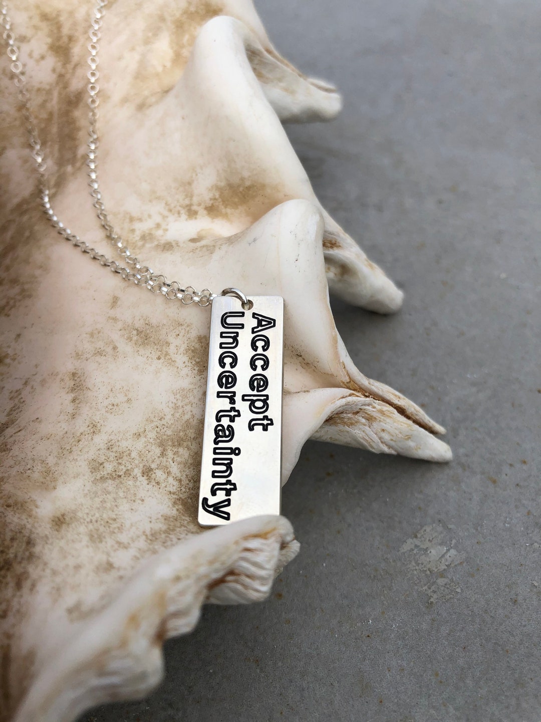 Awareness Jewelry Statement Quote Necklace Unique Necklaces Inspiration ...