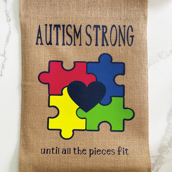 Autism Day Awareness Garden Flag - Etsy