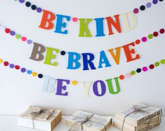 Be Kind Banner - Etsy