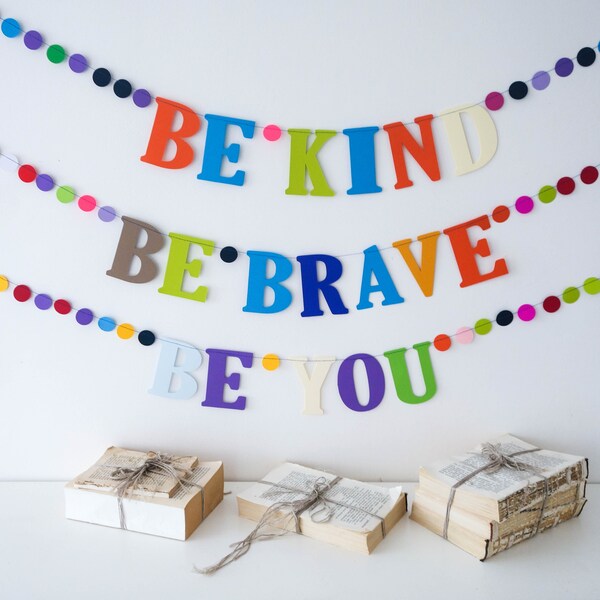 Be Kind Banner - Etsy UK