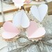Pink Paper Garland, Pink Paper Decorations, Pink Wedding Garland, Pink ...