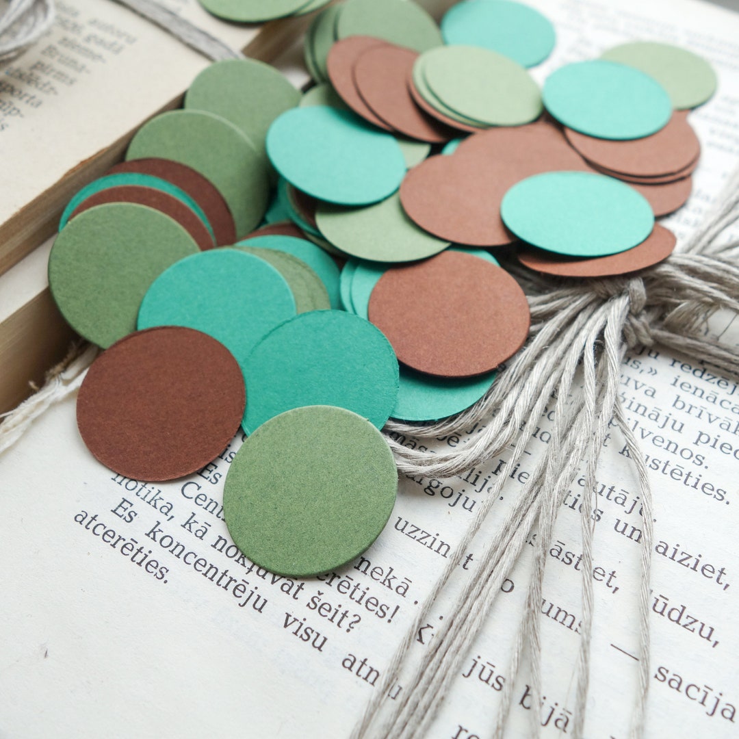 Woodland Confetti, White Confetti, Brown Confetti, Forest Party ...