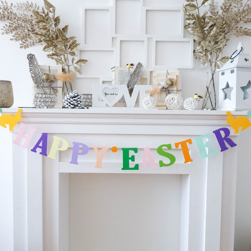 Easter Bunting - Etsy