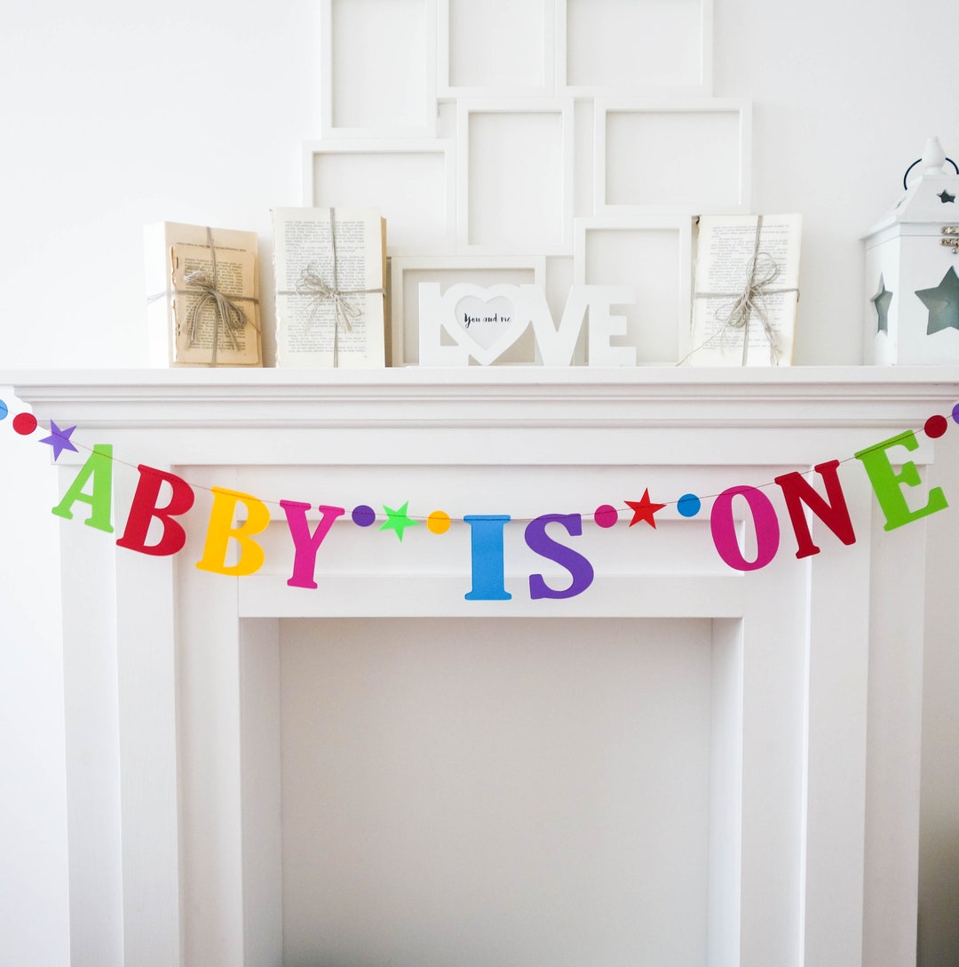Birthday Banner Personalised Birthday Banner Kids Birthday - Etsy