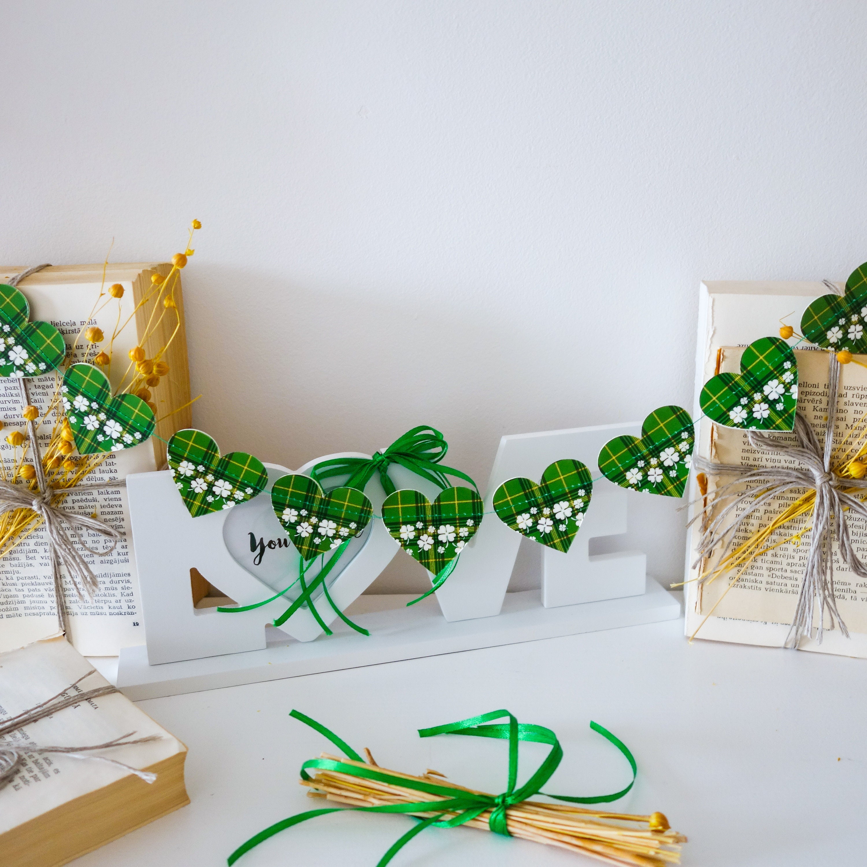 St Patricks Gift St Patricks Day Decor St Patricks Garland - Etsy