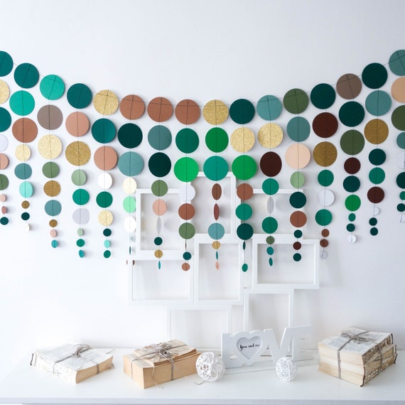 Emerald Wedding Backdrop Emerald Baby Shower Decorations | Etsy