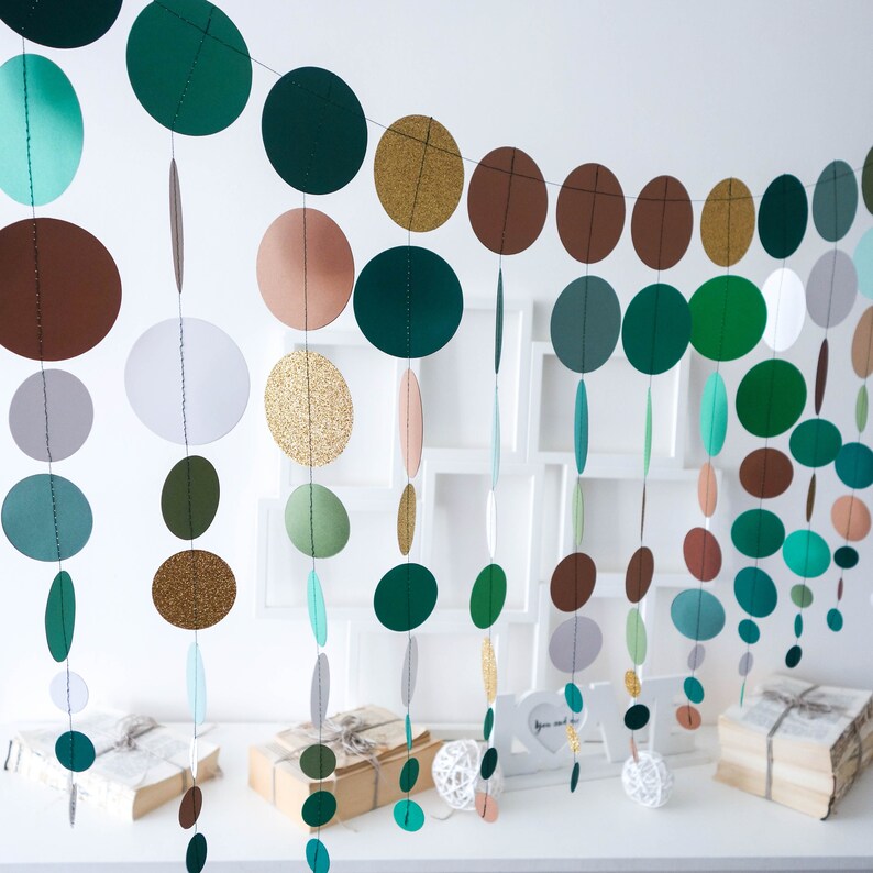 Emerald Wedding Backdrop Emerald Baby Shower Decorations - Etsy