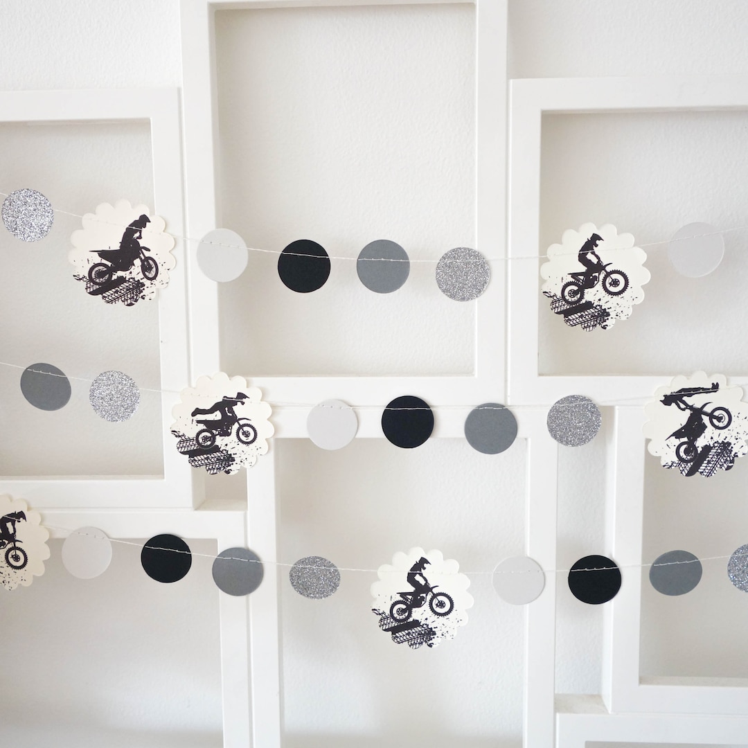Motocross Party Decorations Racing Birthday Decorations - Etsy