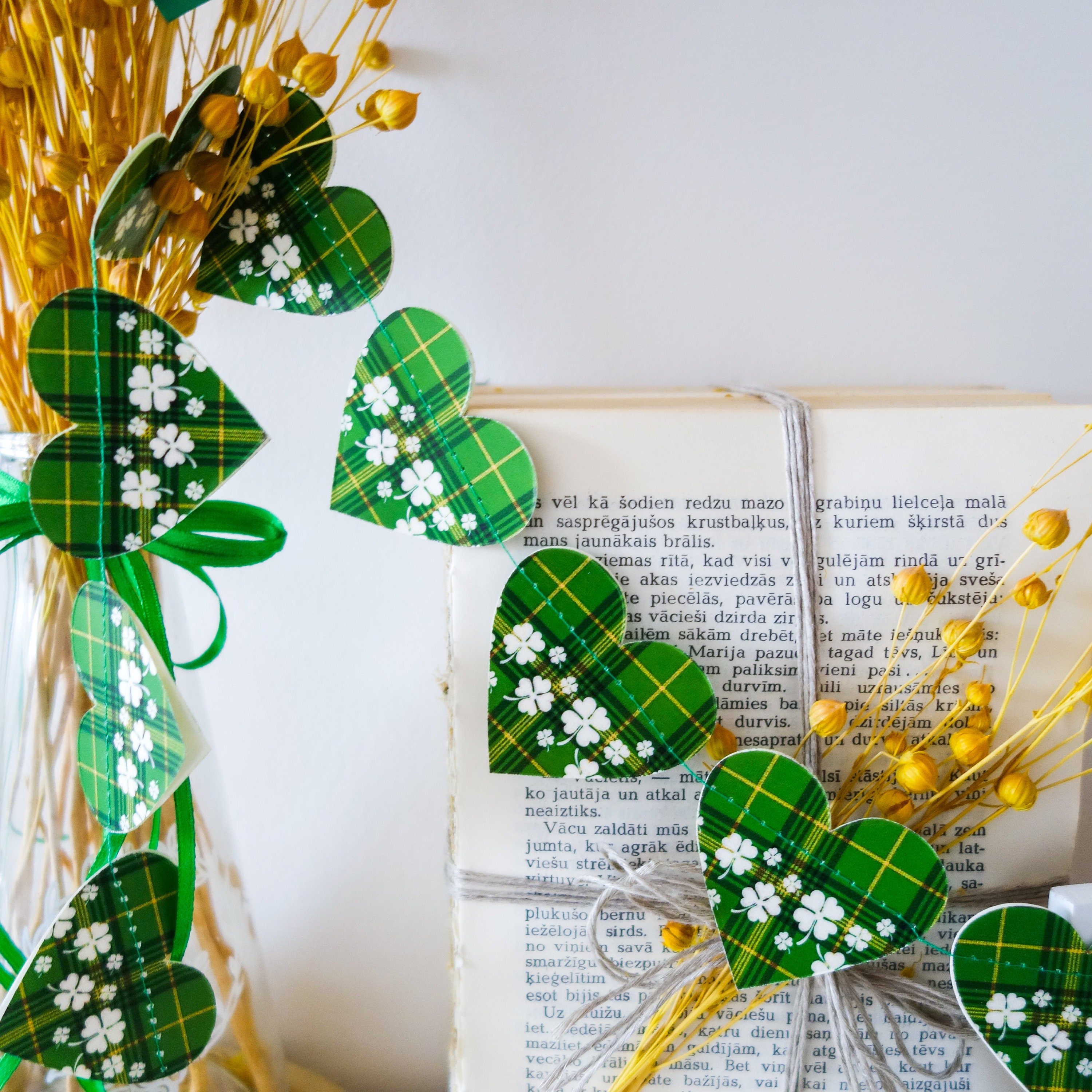 St Patricks Gift St Patricks Day Decor St Patricks Garland - Etsy