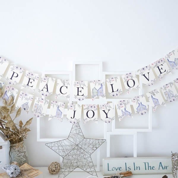 Joy Banner - Etsy