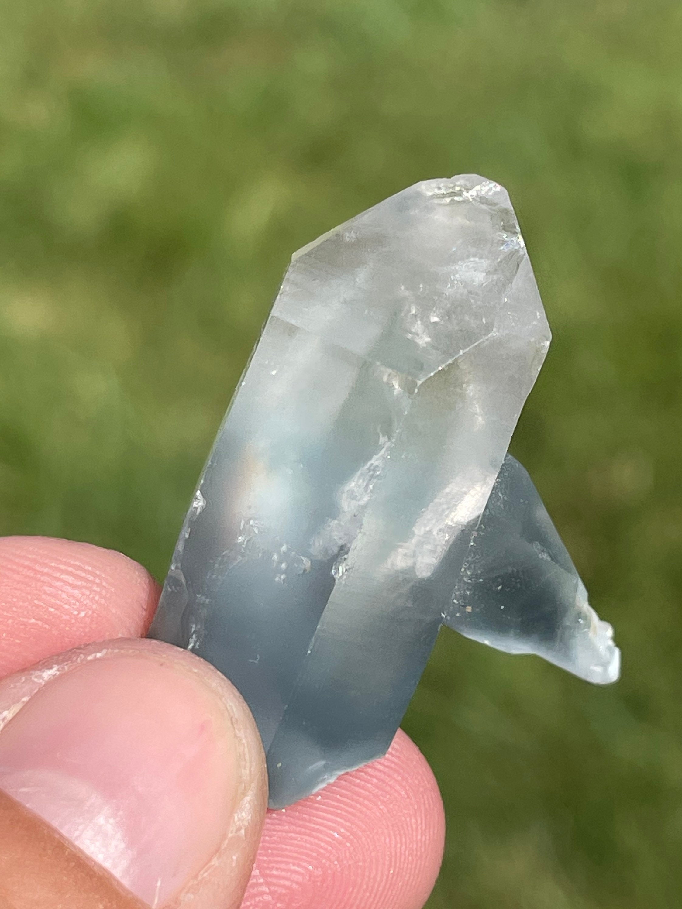 Blue Quartz Crystal