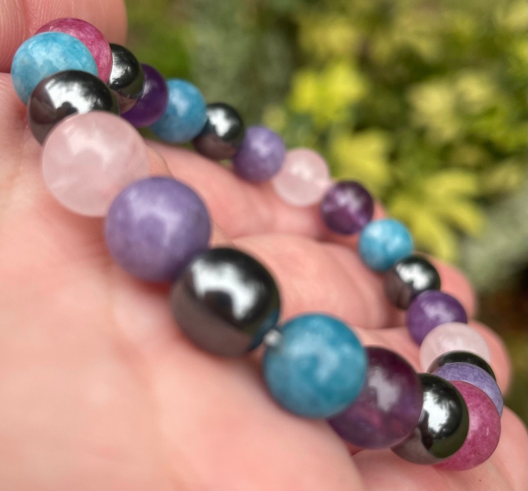 Attract Your Soulmate, Attract Love Crystal Intention Bracelet for ...