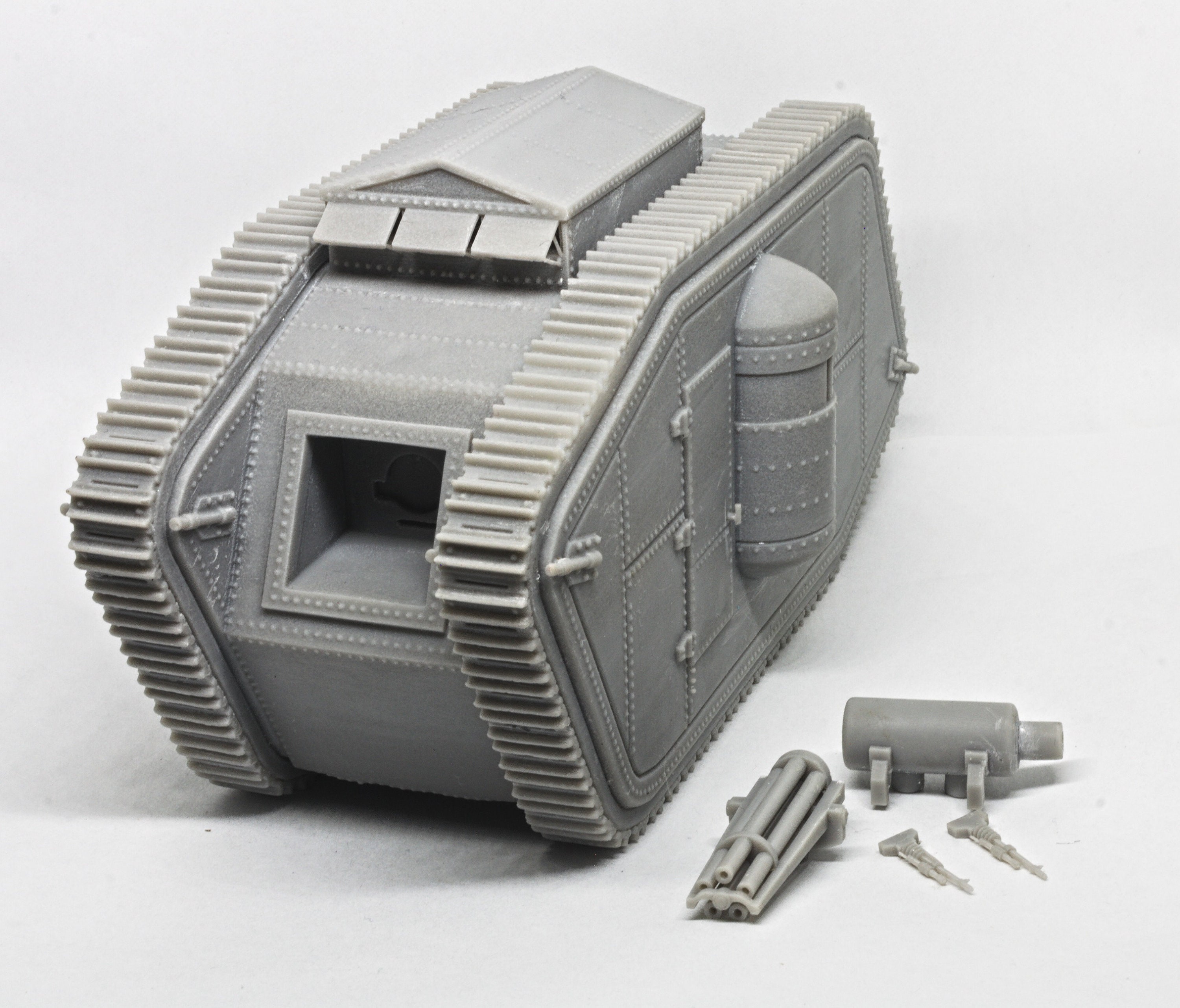 Mexican TNCA SALINAS Battle Tank Model Kit, 3d Printed in 12k ...