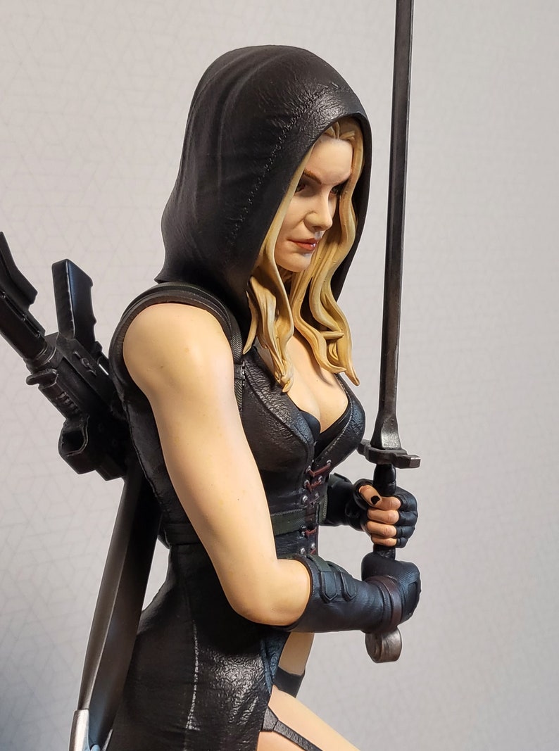 Aby Warrior Girl Fan Art 3D 8k PRINTED Resin Model Kit - Etsy