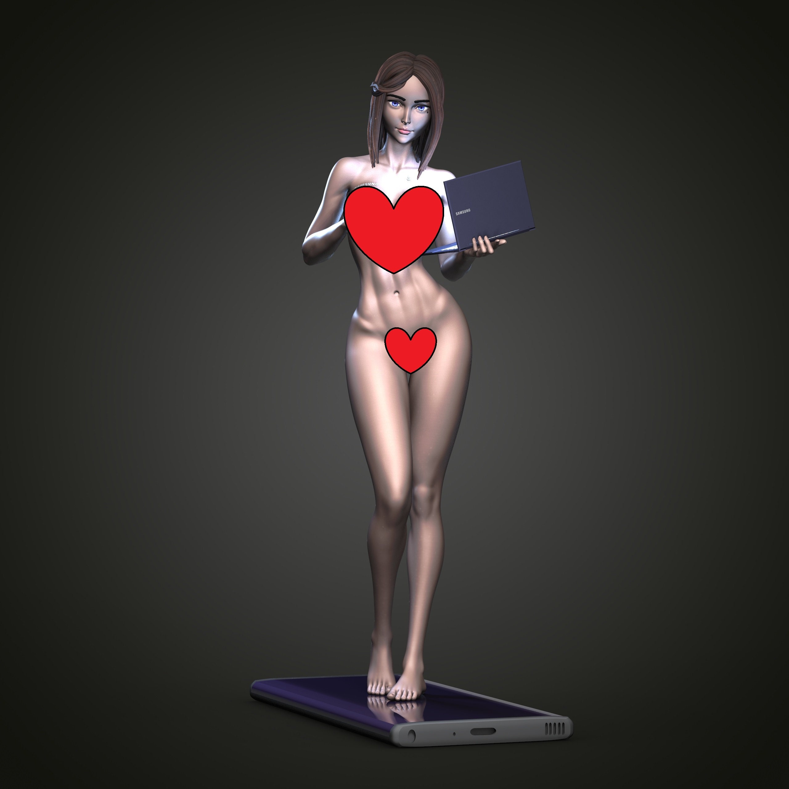 Zam Tech Fan Art Nsfw 8K 3D PRINTED Resin Model Kit UNPAINTED - Etsy Australia