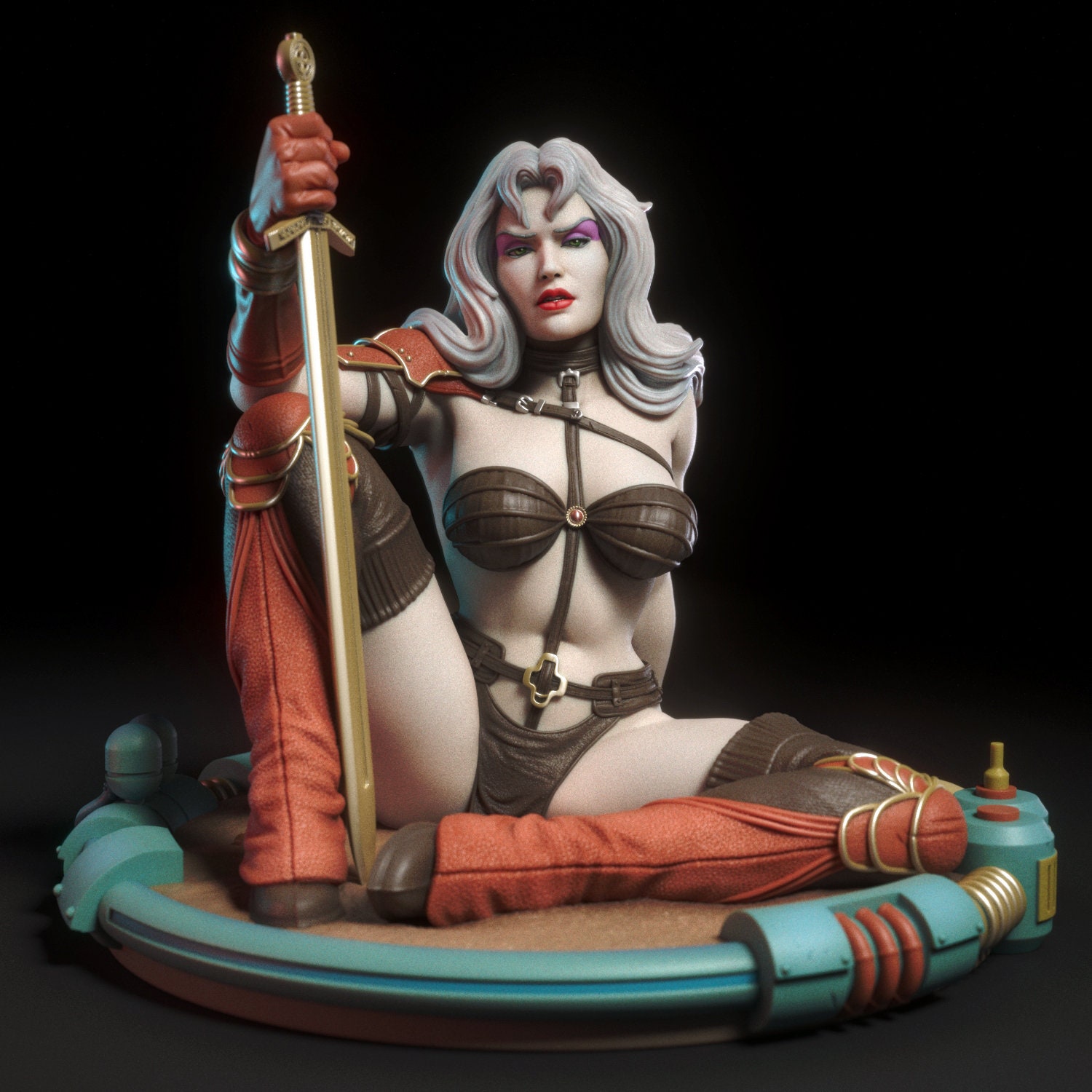 Tarma Fan Art Nsfw 8K 3D PRINTED Resin Model Kit UNPAINTED - Etsy