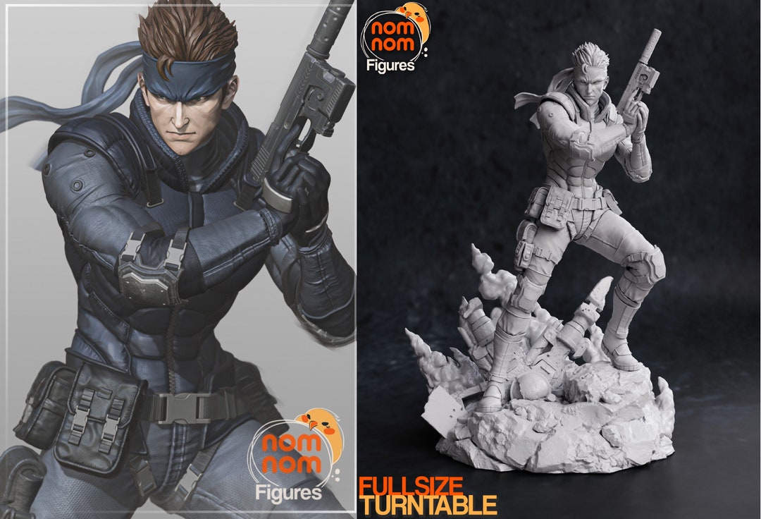 Concrete Slade Fan Art Figure 3D PRINTED 8k Resin Model Kit UNPAINTED ...