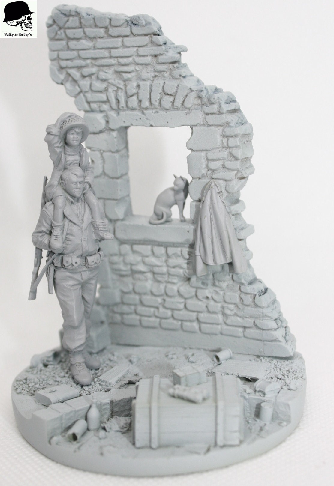 1/35 Ww2 Vignette & Figures ORIGINAL Resin Model Kit Set - Etsy