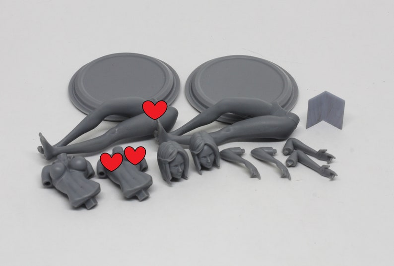 Zam Tech Fan Art Nsfw 8K 3D PRINTED Resin Model Kit UNPAINTED - Etsy UK