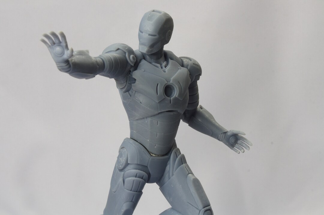 Metal Man Fan Art 3D 8k PRINTED Resin Model Kit UNPAINTED - Etsy