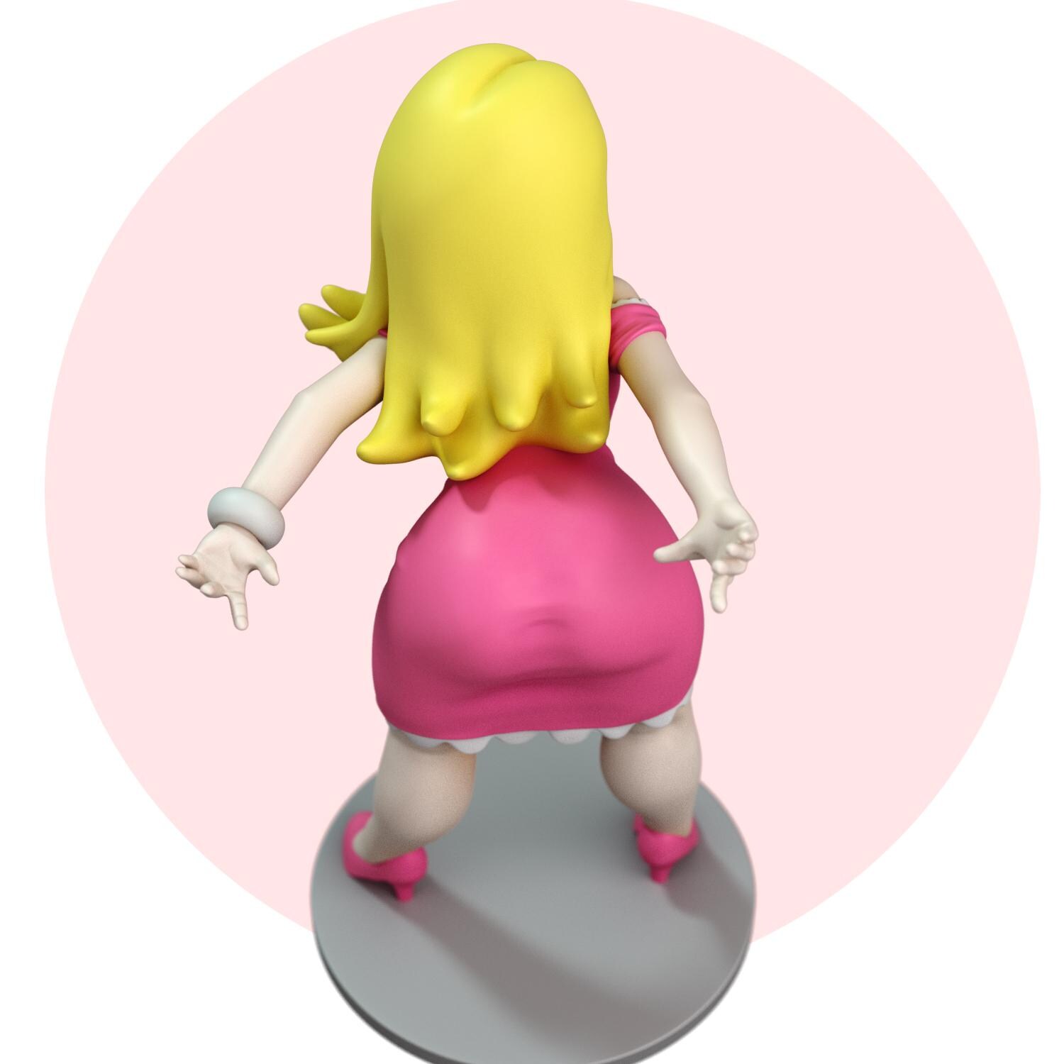 Franny Fan Art 3d Printed Resin Model Kit, UNPAINTED UNASSEMBLED - Etsy