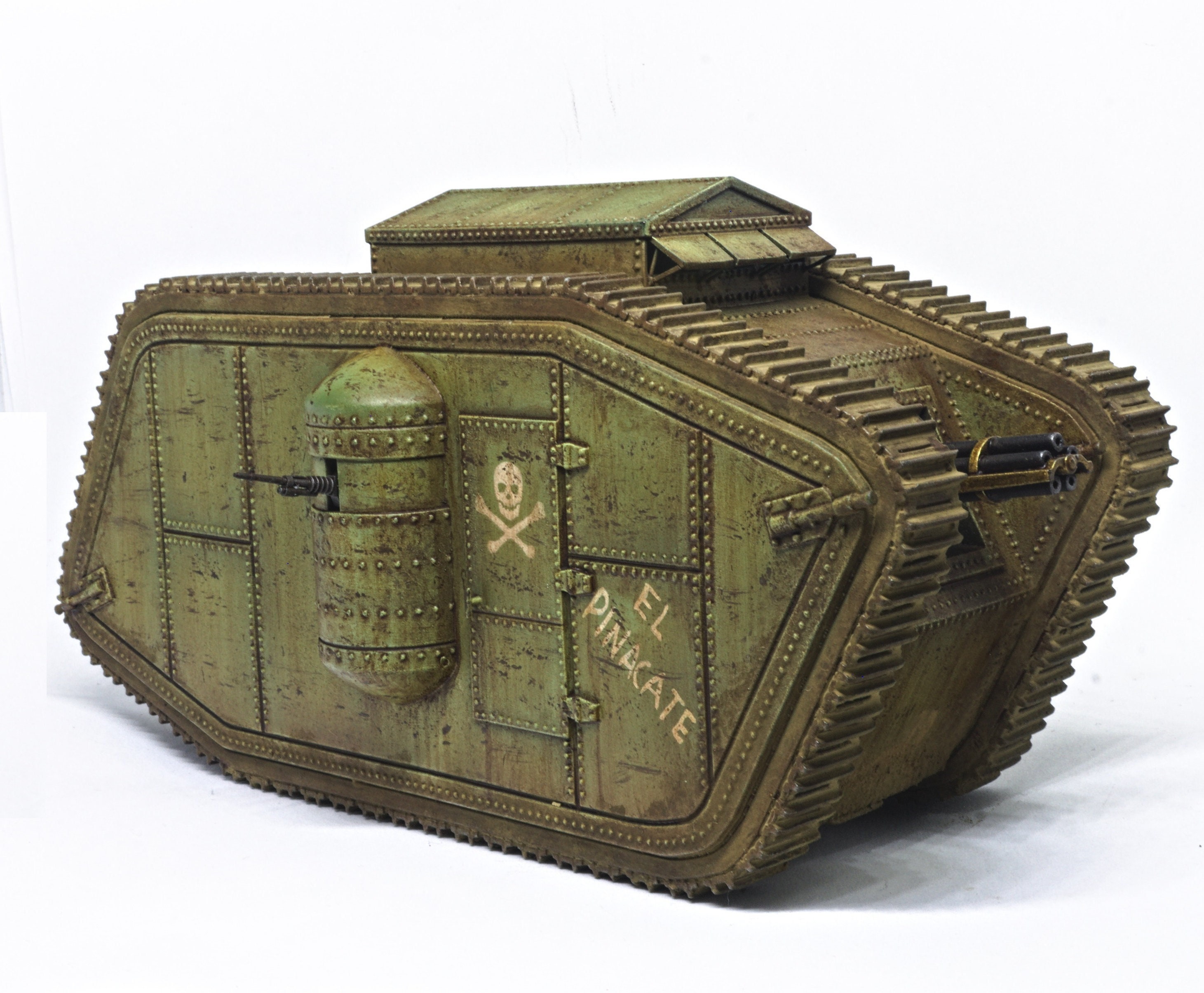 Mexican TNCA SALINAS Battle Tank Model Kit, 3d Printed in 12k ...