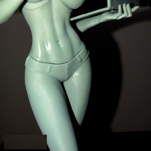 Zam Tech Fan Art Nsfw 8K 3D PRINTED Resin Model Kit UNPAINTED UNASSEMBLED, Pin Up, Female ...