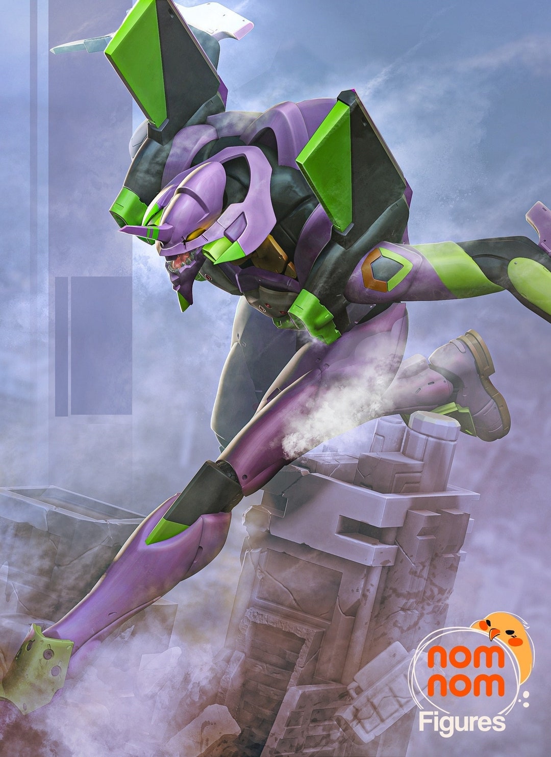 Angel Hunter 1 Fan Art 3d-8k PRINTED Resin Model Kit - Etsy