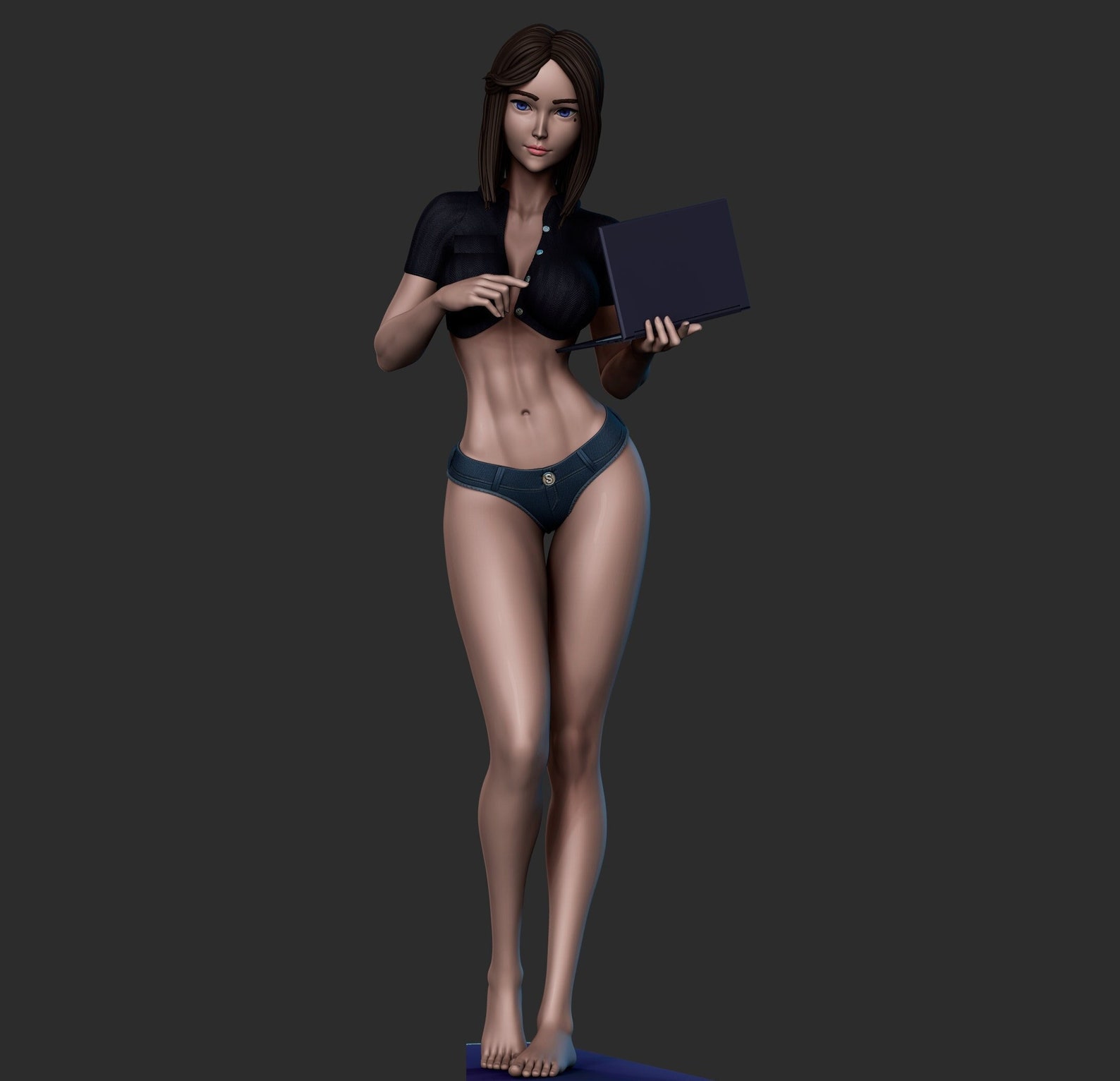 Zam Tech Fan Art Nsfw 8K 3D PRINTED Resin Model Kit UNPAINTED - Etsy Australia