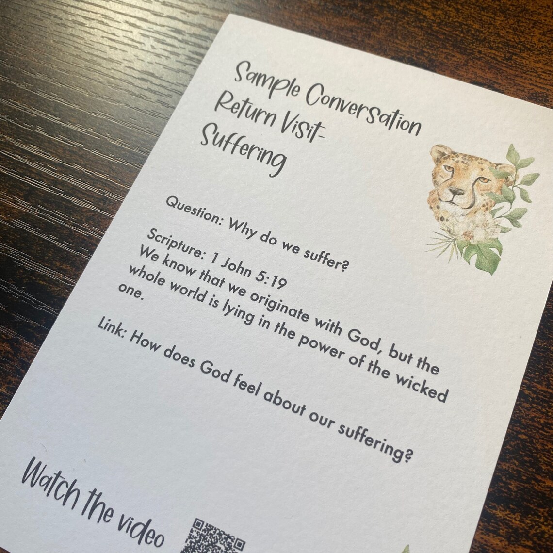 Sample Conversations Collection JW Ministry - Etsy UK