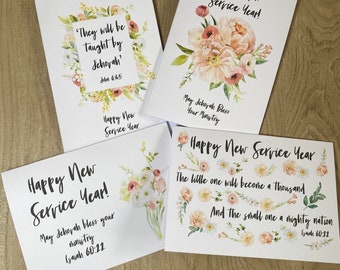 Happy New Service Year JW Card | Etsy