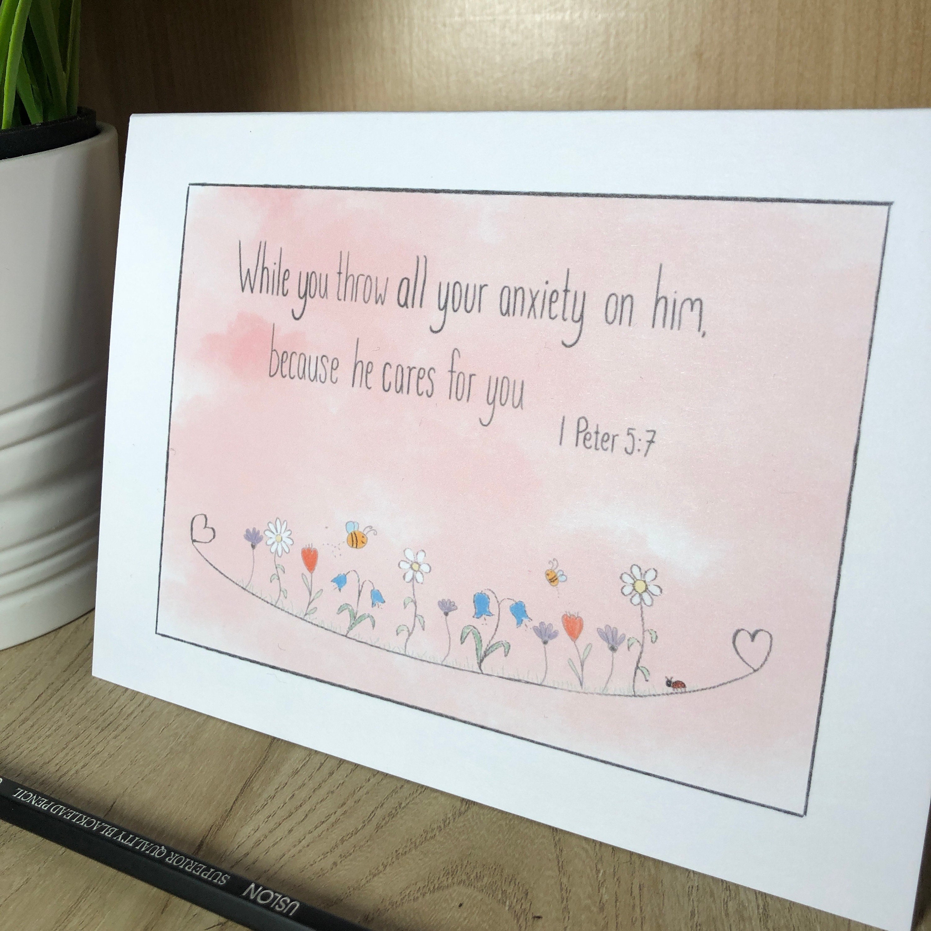 JW Jehovah Cares Comfort and Encouragement Card - Etsy