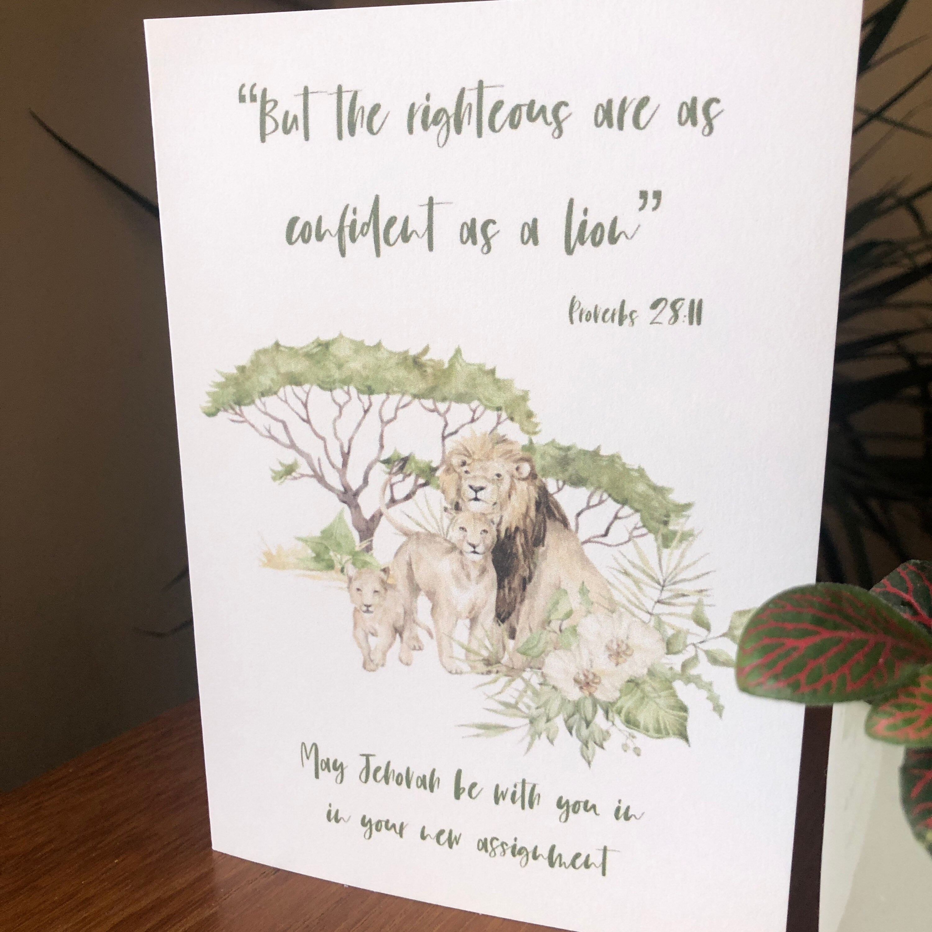 JW New Assignment Congratulations Card - Etsy