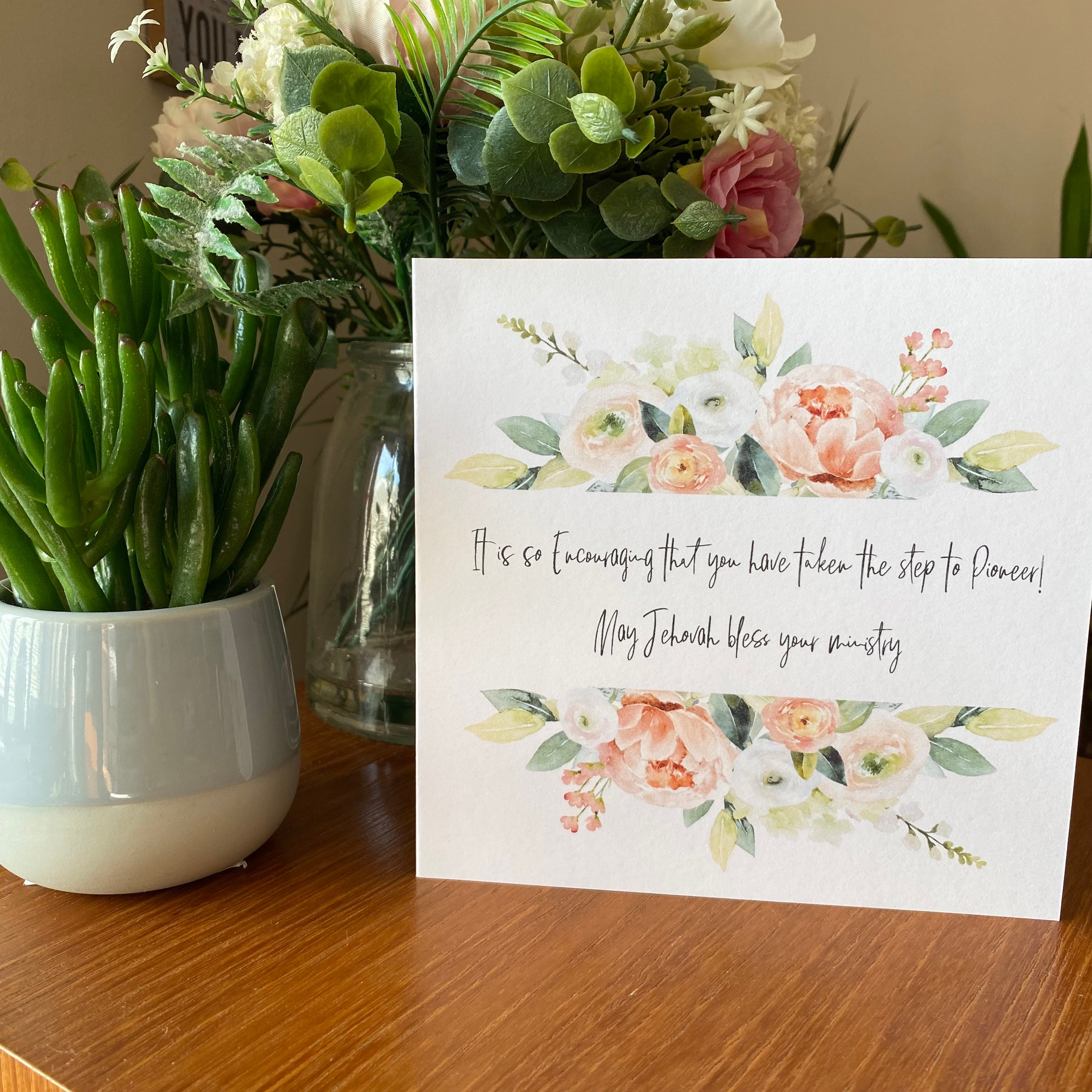 New Pioneer JW Card - Etsy