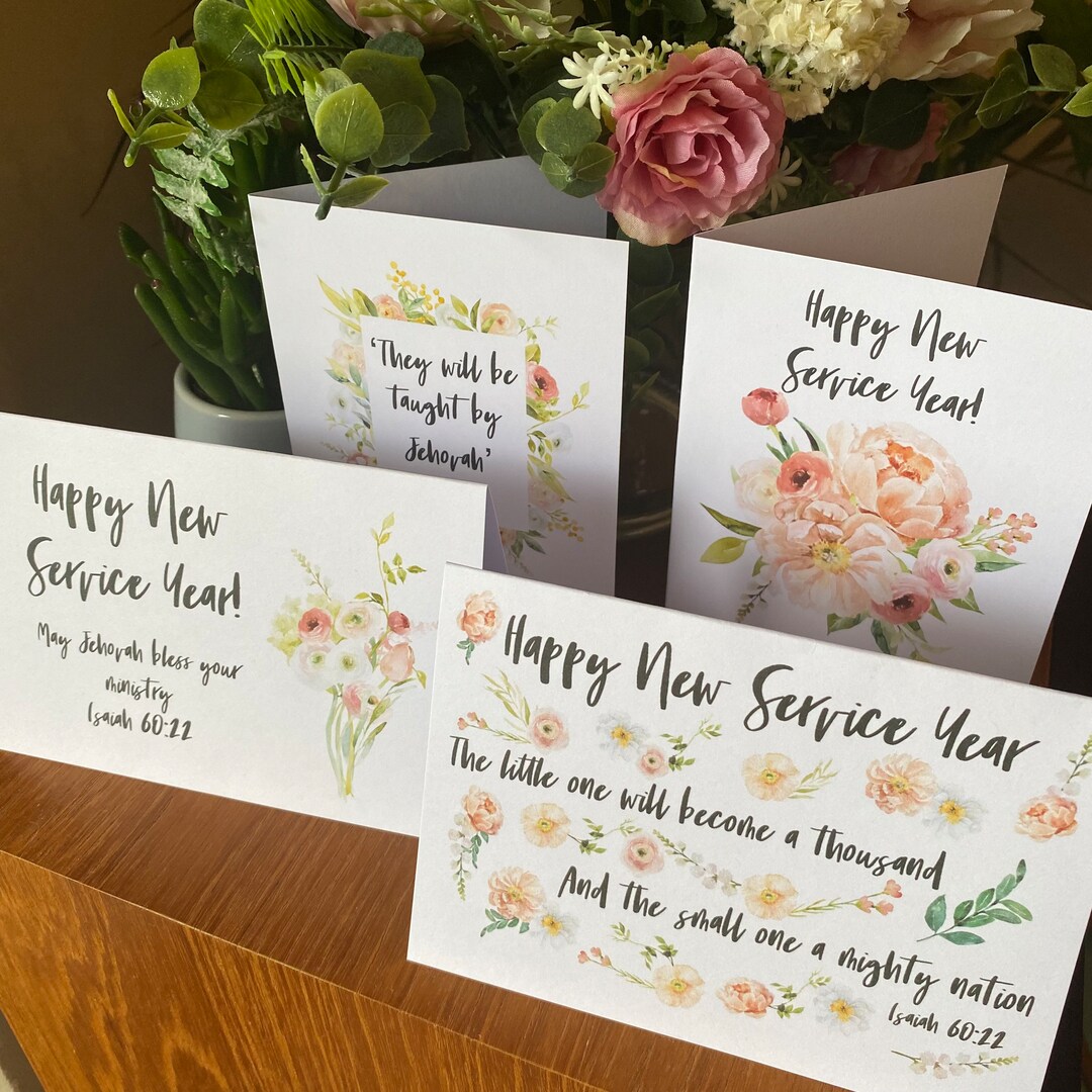 Happy New Service Year - Etsy