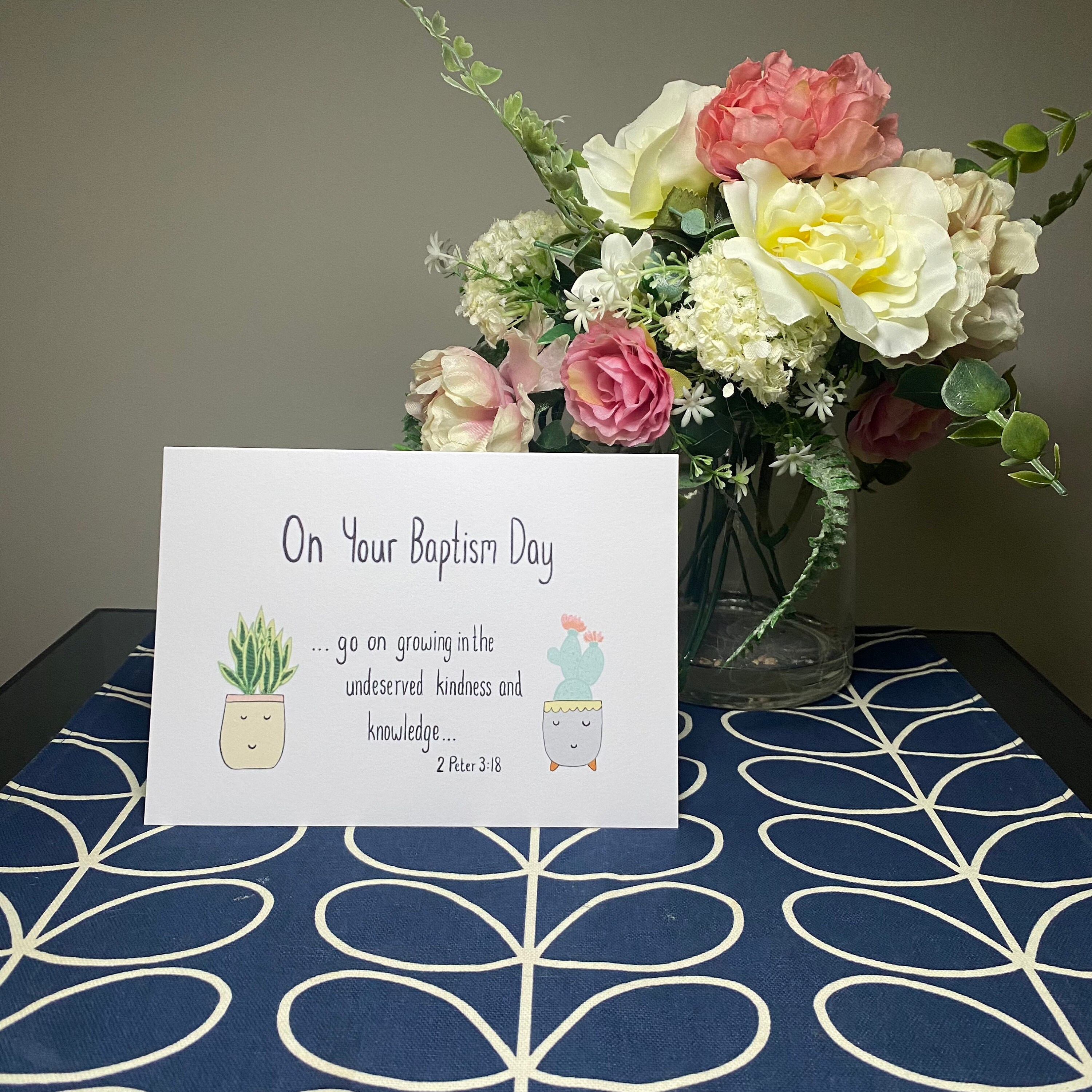 JW Baptism Card - Etsy