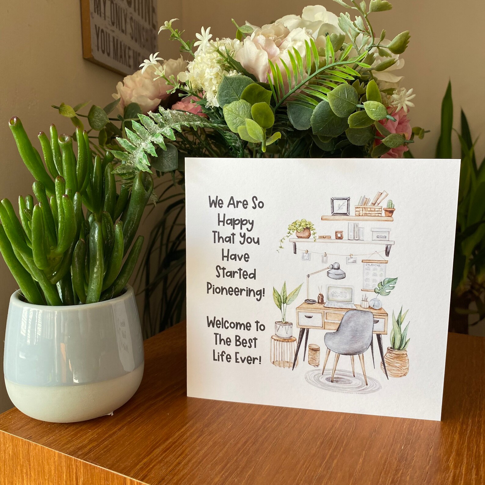 New Pioneer Card JW - Etsy UK