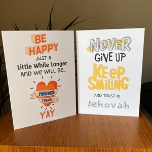 Be Happy! JW Encouragement Card - Etsy