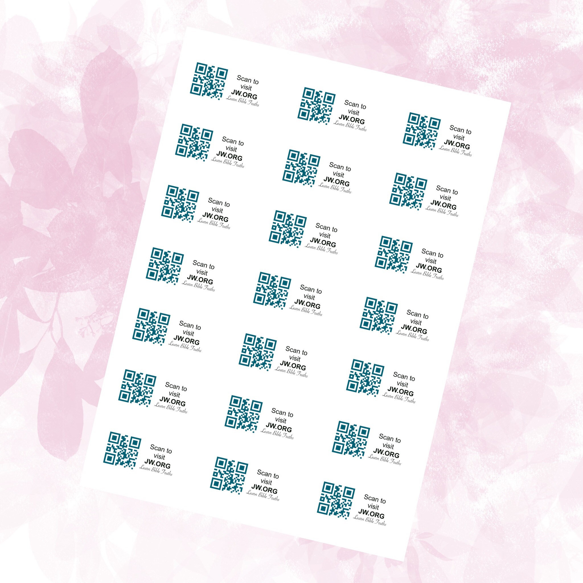 QR Code JW 42 Stickers - Etsy