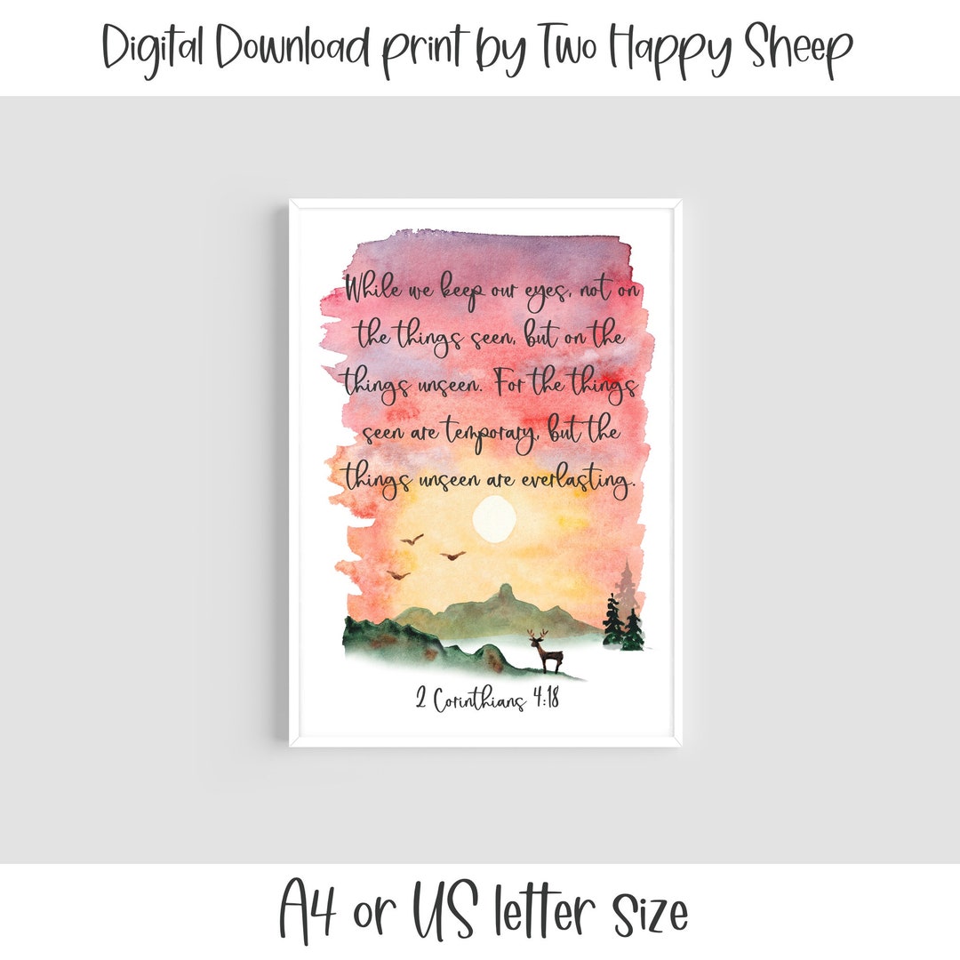 Digital Download Artwork With Encouraging Scripture Jw - Etsy