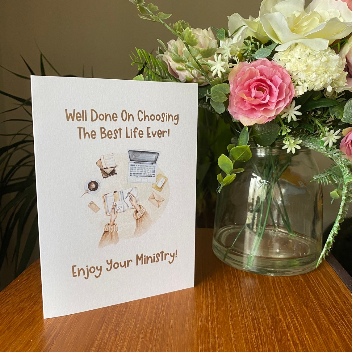 New Pioneer JW Card - Etsy UK