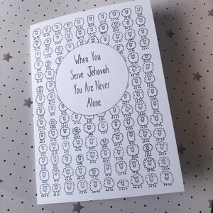 Never Alone JW Comfort and Encouragement Card - Etsy