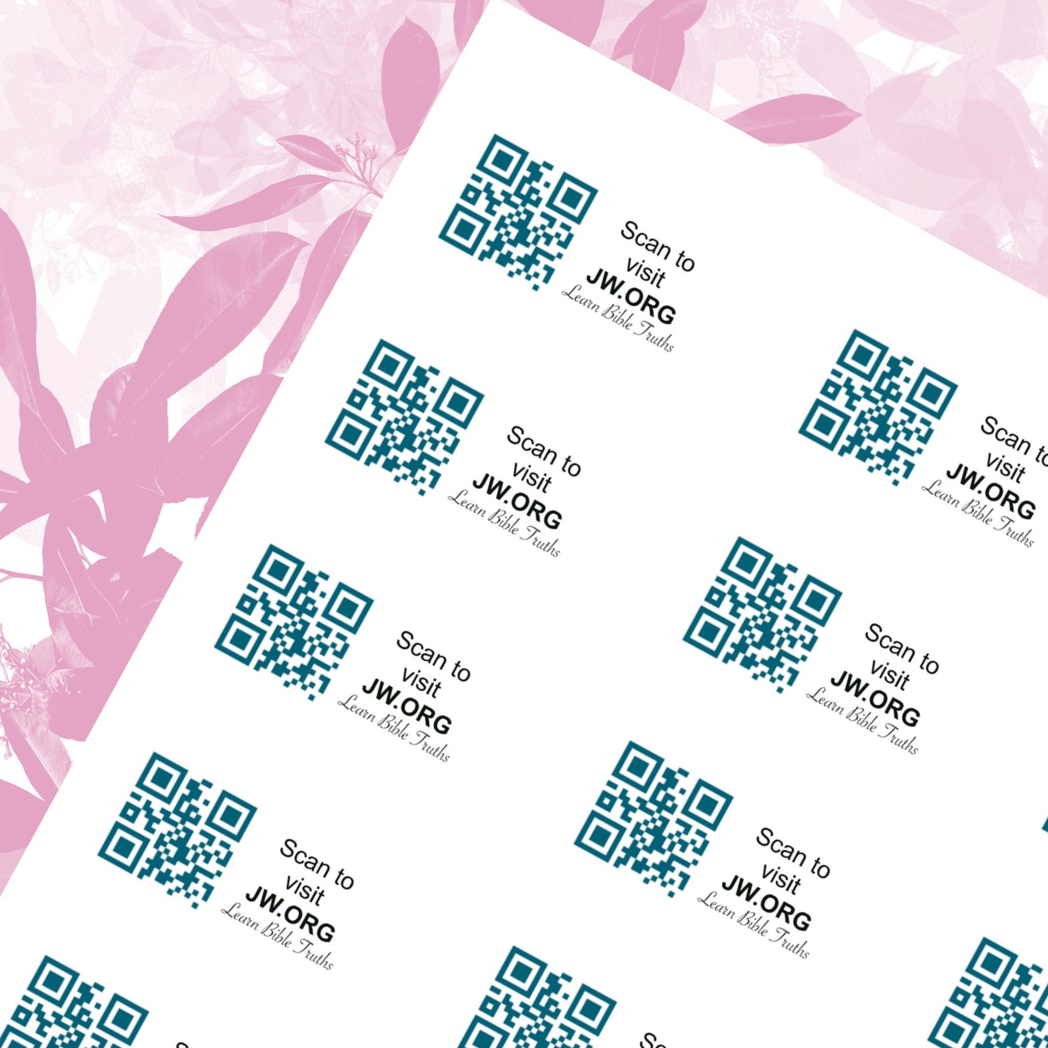 QR Code JW 42 Stickers - Etsy
