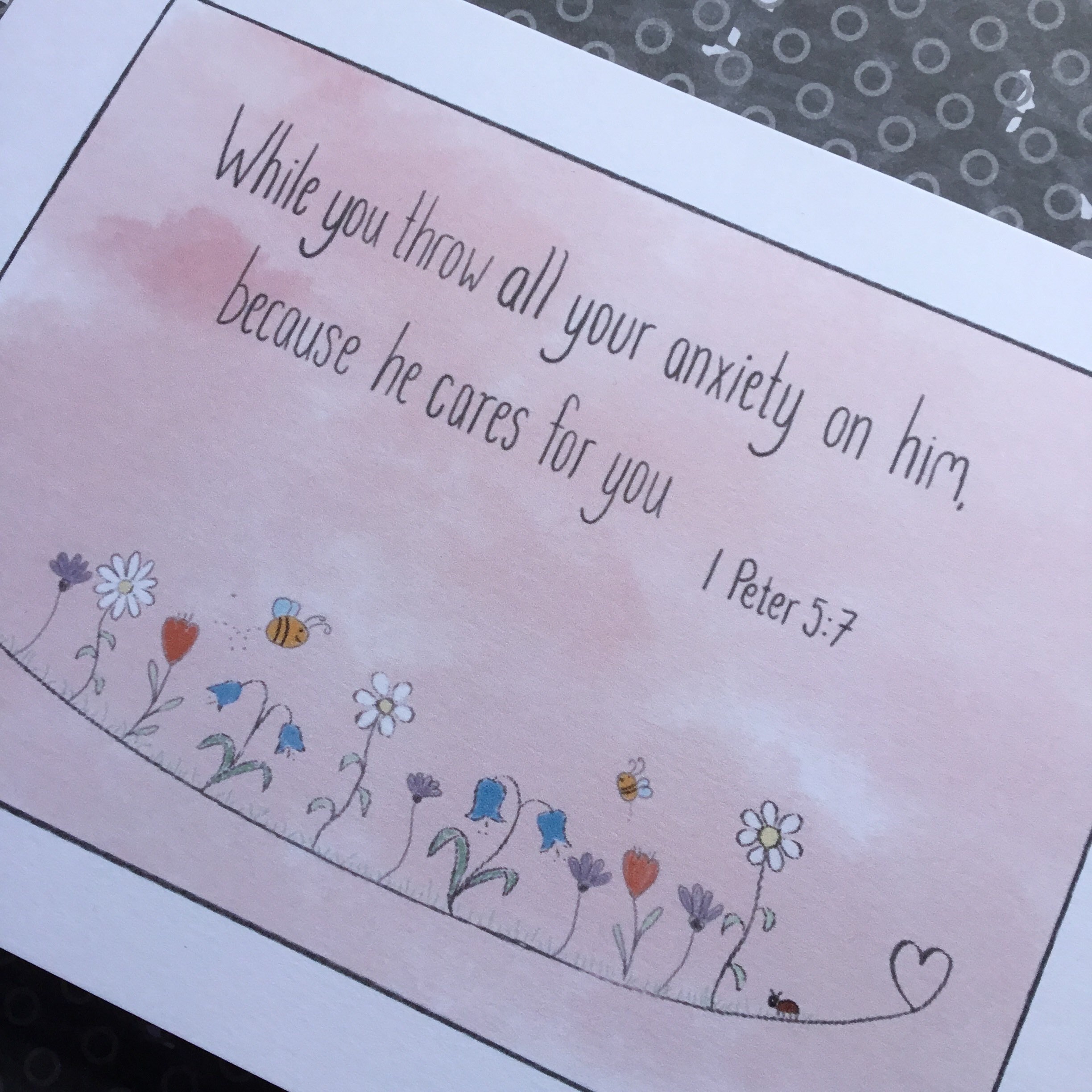 JW Jehovah Cares Comfort and Encouragement Card - Etsy